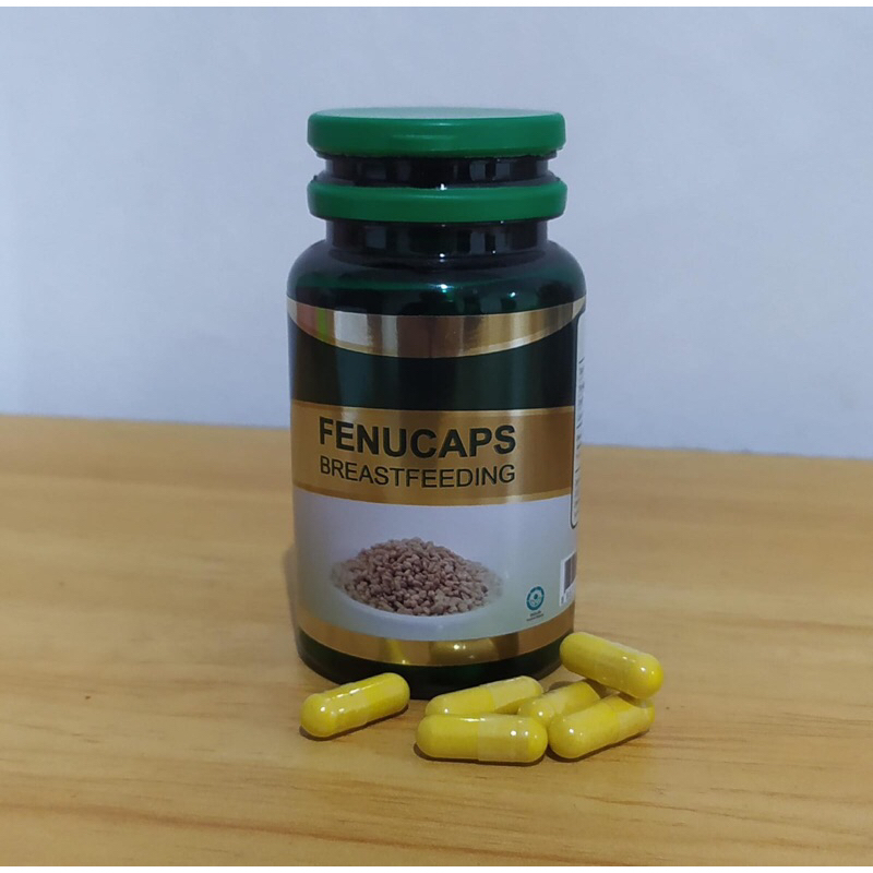 Jual Fenucaps Plus Pelancar ASI, READY JAKARTA tinggal 78kapsul ( ASI BOOSTER) | Shopee Indonesia