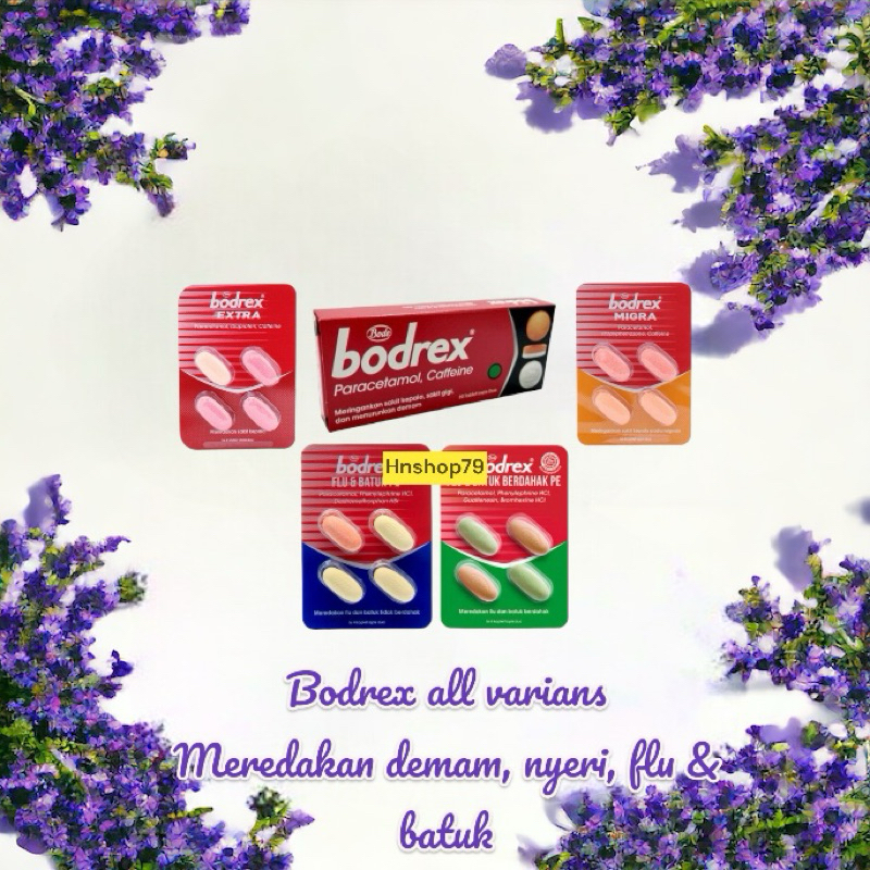 Jual Bodrex tablet all varians | Shopee Indonesia