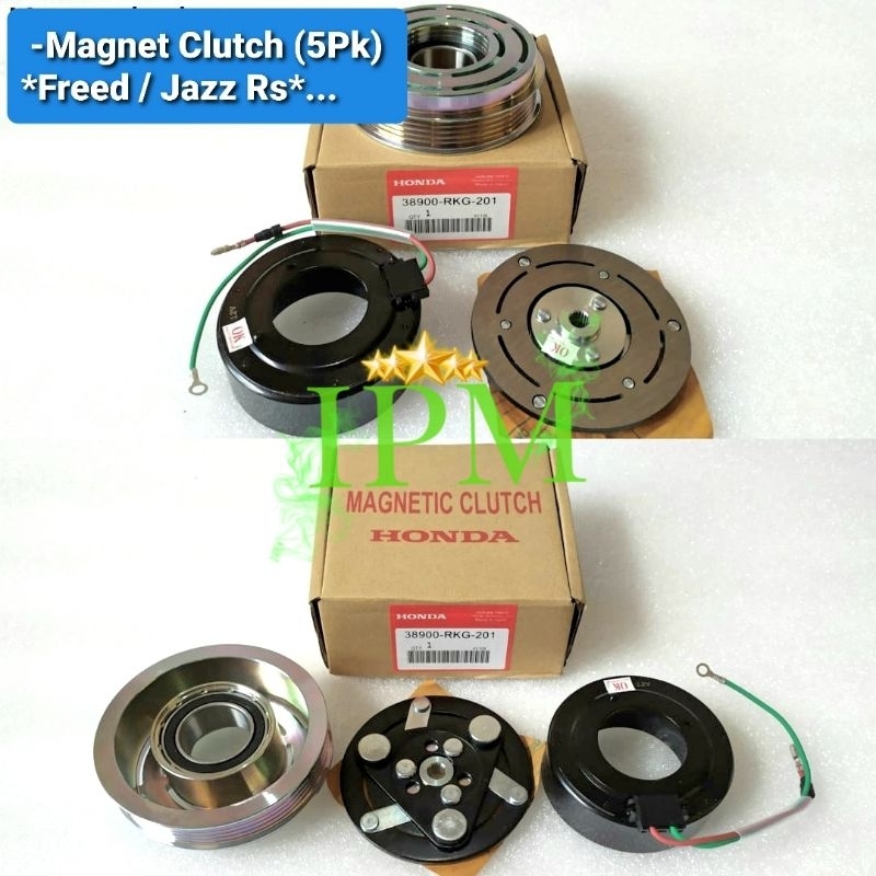 Jual MAGNET CLUTCH 5PK HONDA JAZZ RS FREED 38900-RKG-201 | Shopee Indonesia