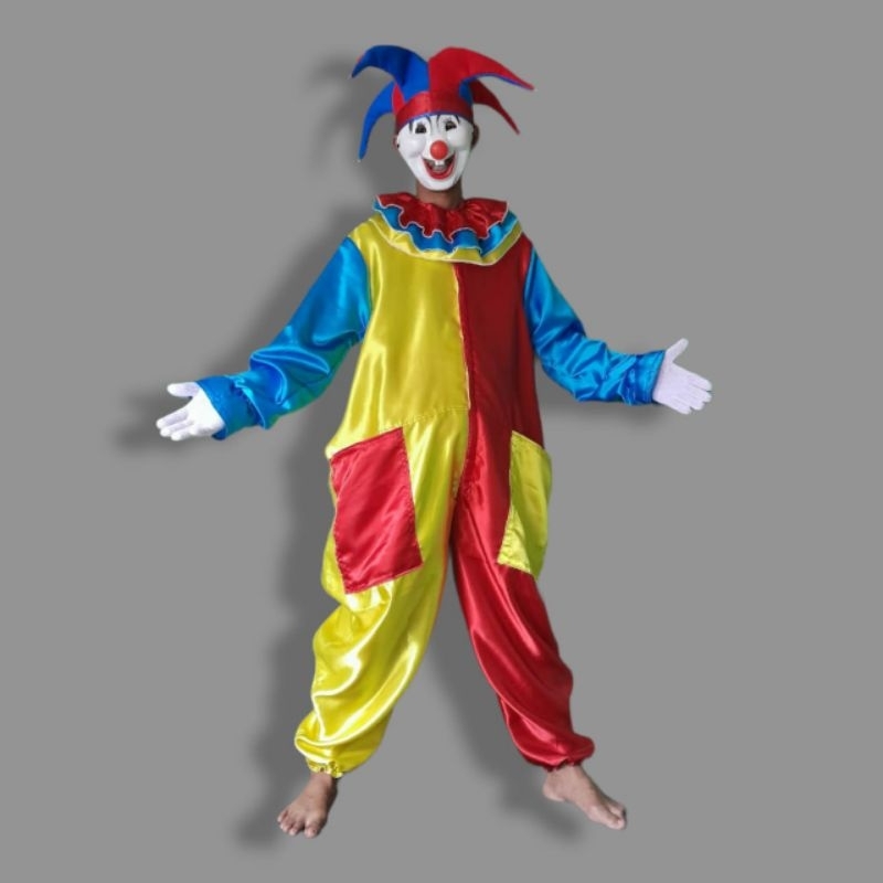Jual Topi badut joker/Topi jester/Topi harleyquen/Topi suporter ...