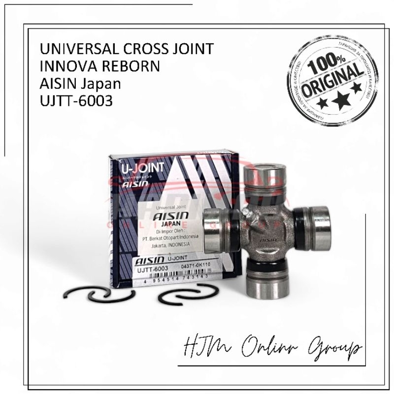 Jual Universal Cross Joint Kopel INNOVA REBORN Fortuner VRZ AISIN Japan ...