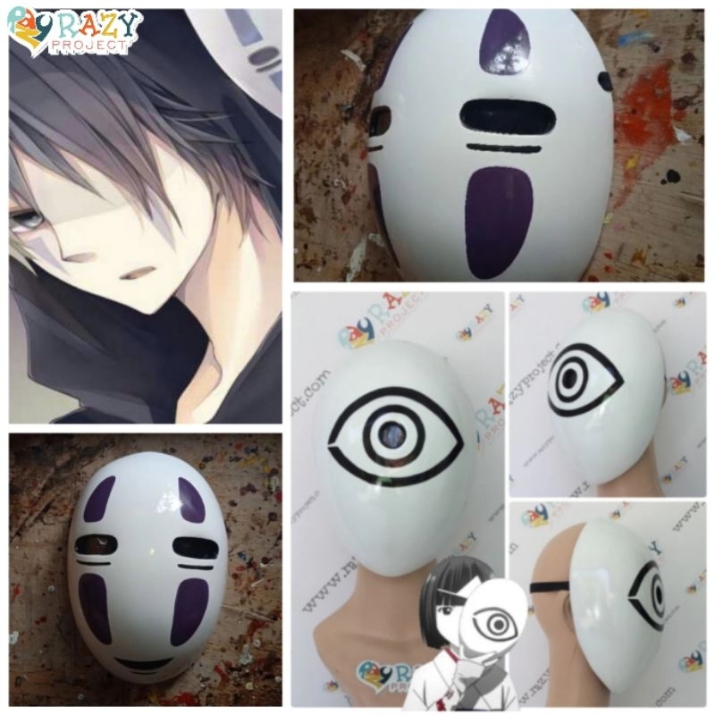 Jual Ghost Kaonashi No Face Spirited Away Nora Noragami Mask Topeng ...