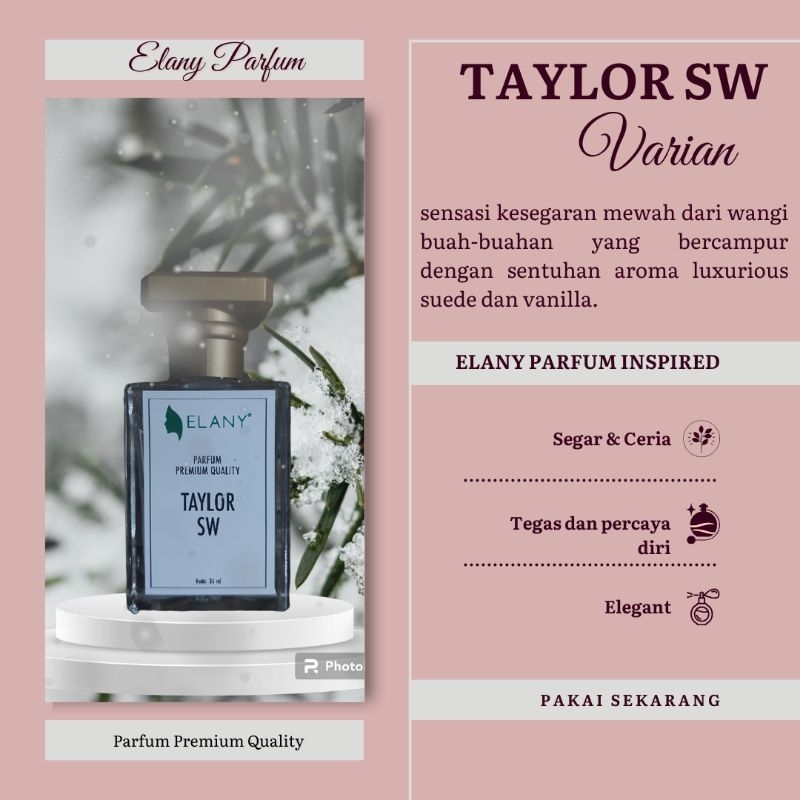 Jual PARFUM ELANY (VARIAN TAYLOR SW) | Shopee Indonesia