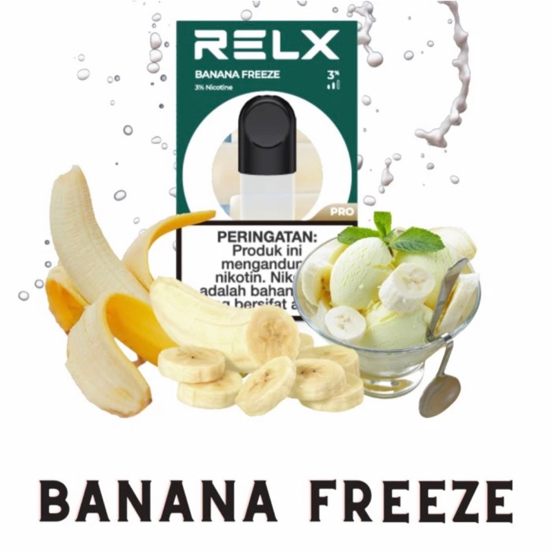 Jual Relx Pod Pro 2 - Banana Freeze | Shopee Indonesia
