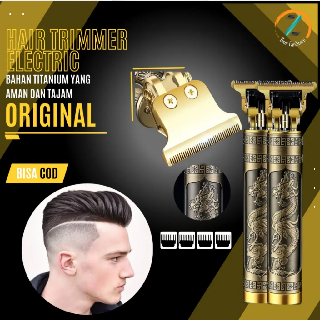 Jual VINTAGE T9 NAGA Alat Cukur Rambut Elektrik HAIR CLIPPER DRAGON T9 Original Mesin Pencukur ...