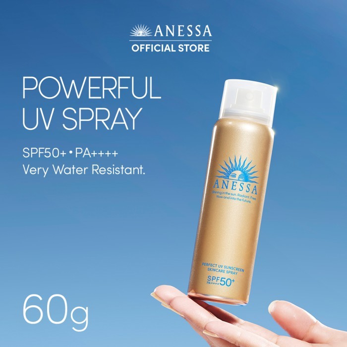 Jual Anessa Perfect UV Spray Sunscreen SPF 50 sunblock Shiseido Japan ...
