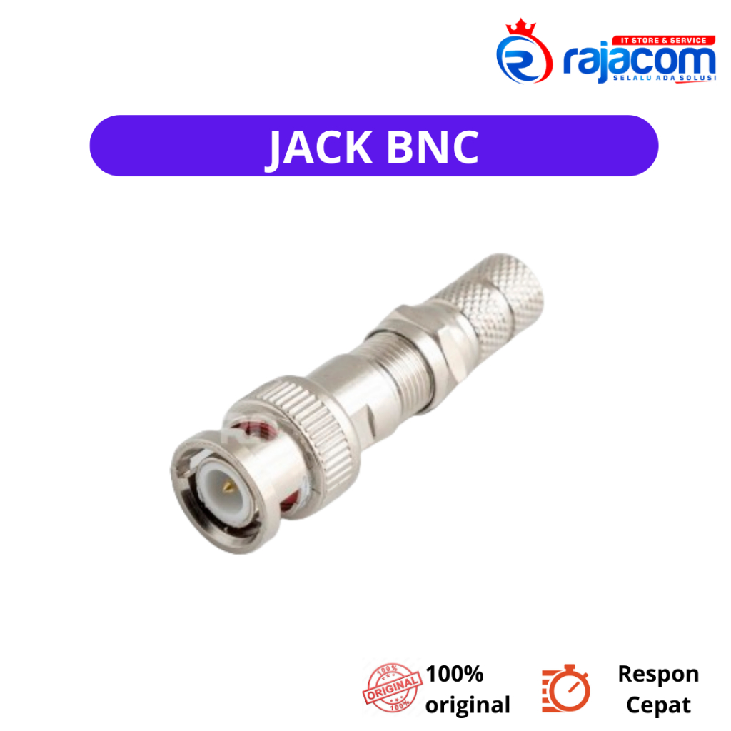 Jual Jack Konektor Connector BNC Drat CCTV Best Quality Taiwan | Shopee Indonesia