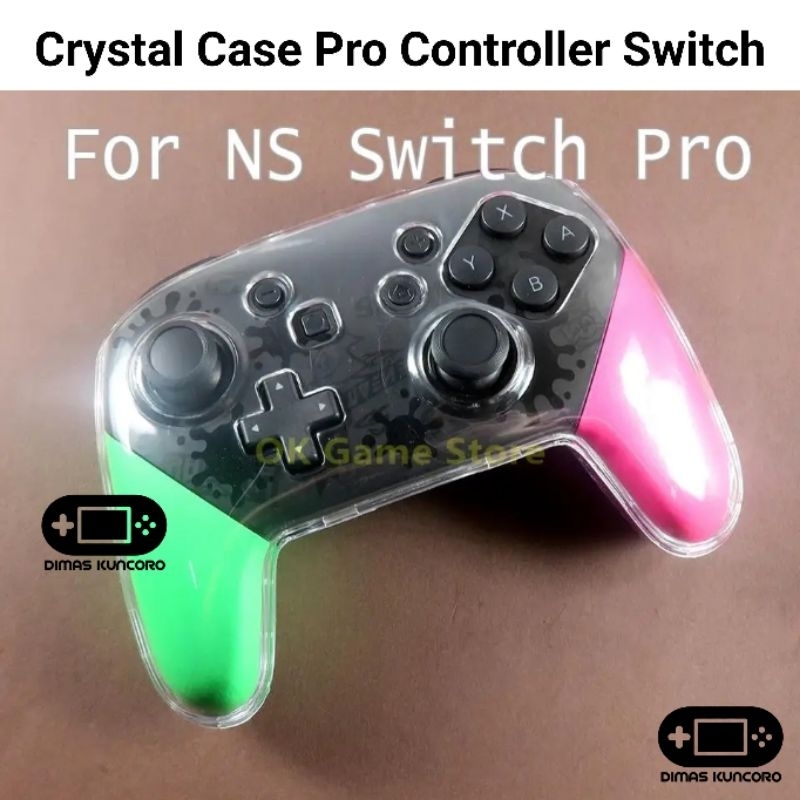 Jual Crystal Case Pro Controller Switch hard casing protector stick ...