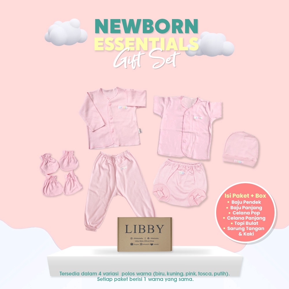 Jual LIBBY Baby Gift Set-Paket Lahiran Bayi-Paket Newborn-Paket Brojol ...