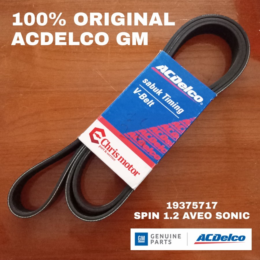 Jual FANBELT V-BELT SABUK TIMING SPIN 1200CC AVEO SONIC 19375717 | Shopee Indonesia