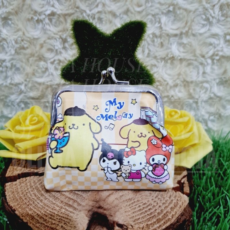 Jual Pouch Klip Besi Sanrio Mix Pouch Coin Mini Cinnamoroll My Melody ...