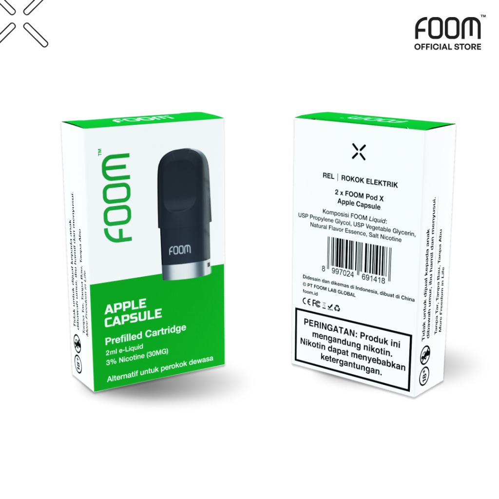 Jual Pod X Signature FOOM - Blue Denim | Shopee Indonesia