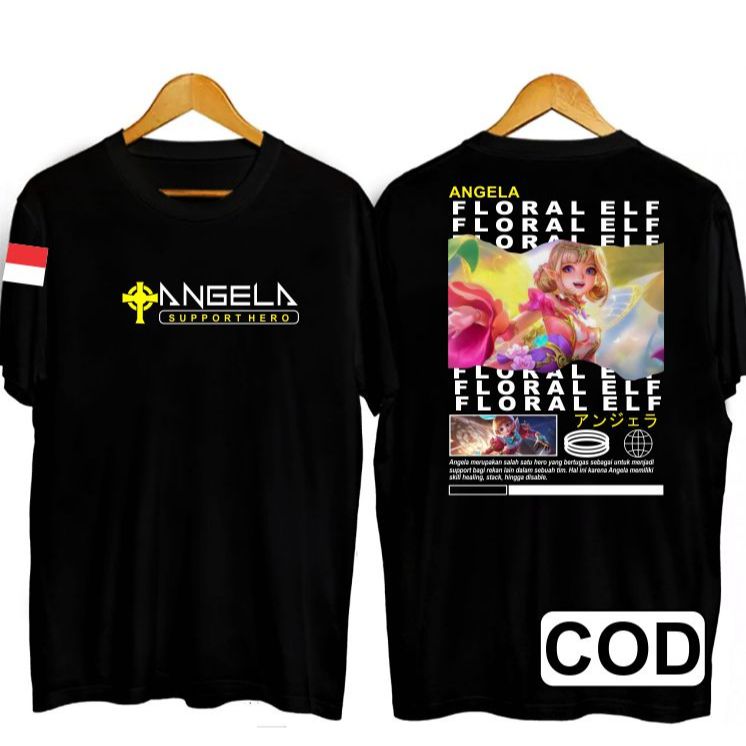 Jual KAOS MLBB ANGELA | Shopee Indonesia