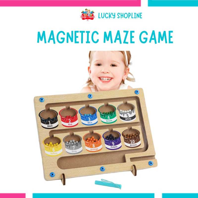 Jual [BIG SALE] Magnetic Mazes Game Mainan Edukasi Papan Magnetik ...