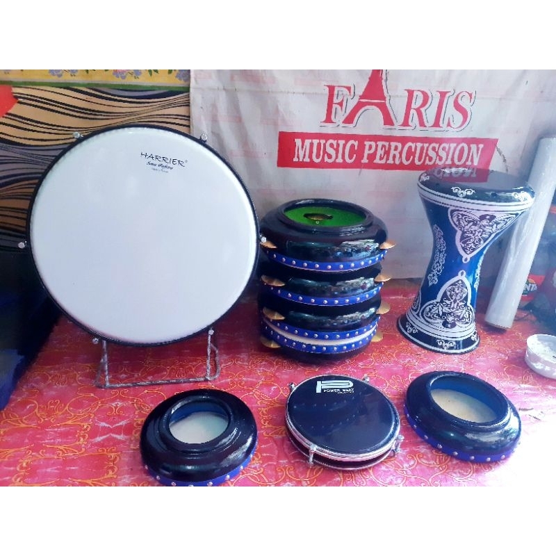 Jual hadroh full set habsy darbuka motif | Shopee Indonesia
