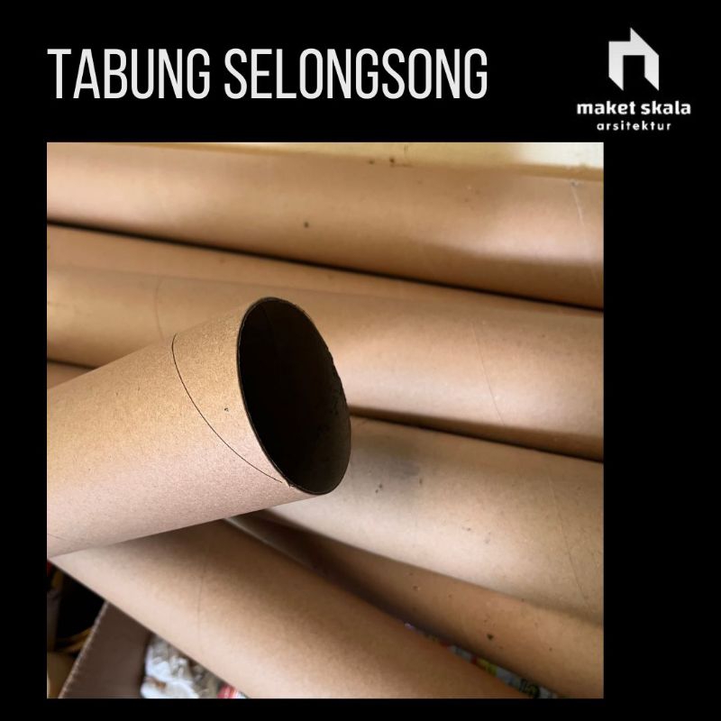 Jual Tabung kertas Selongsong Kertas / Paper Core diameter 8 panjang ...