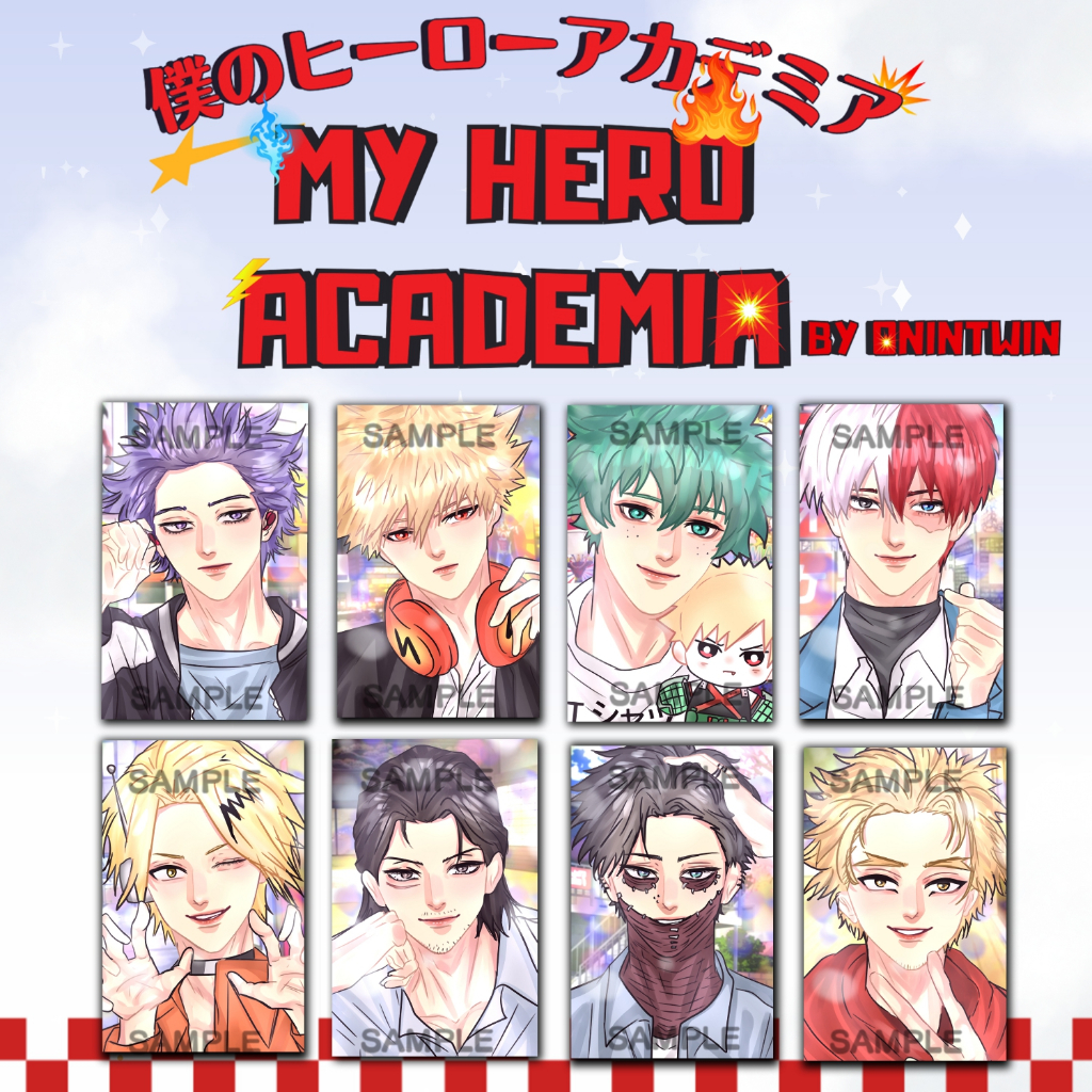 Jual Boku no hero academia photocard by onintwin / my hero academia ...