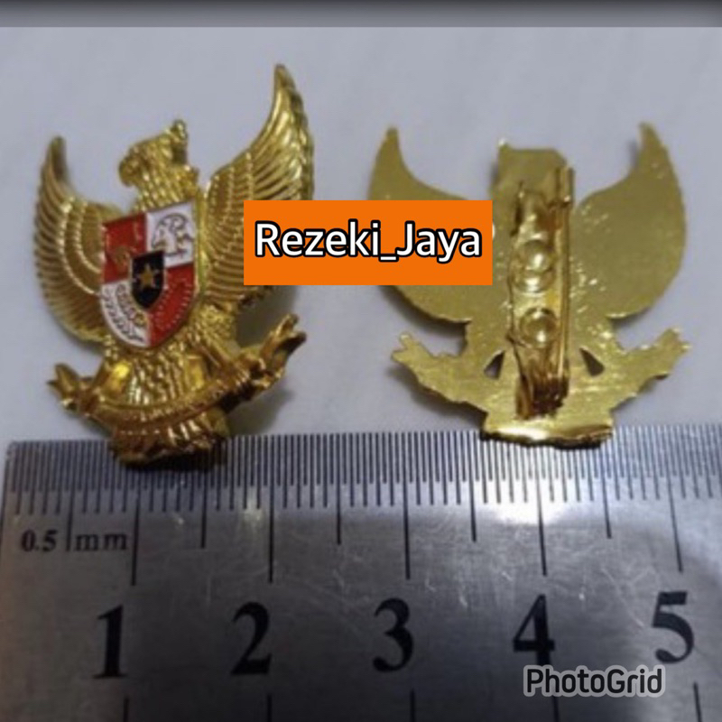 Jual Pin Garuda 2,5cm Pin Garuda Logam Tebal Peniti PREMIUM Garuda ...