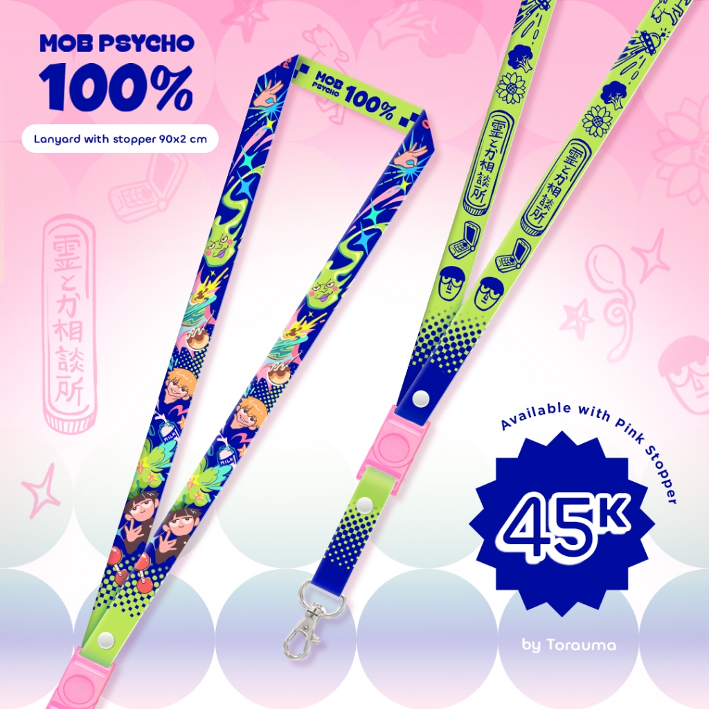 Jual [TORAUMA] Pre-Order - Mob Psycho 100 MP100 Lanyard | Shopee Indonesia