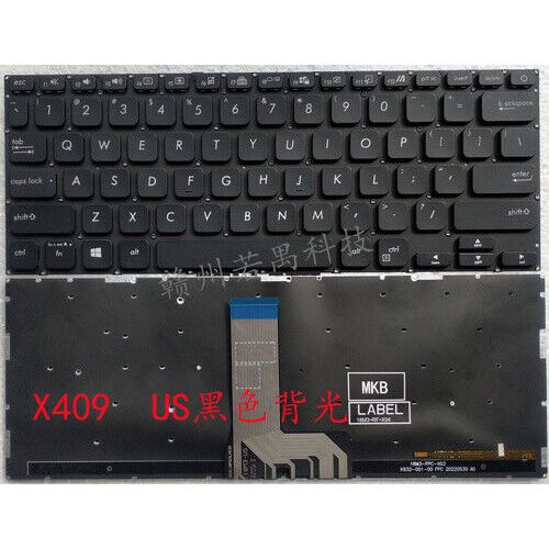Jual Keyboard Laptop Original ASUS For A409 X409 Series Black Backlight New | Shopee Indonesia