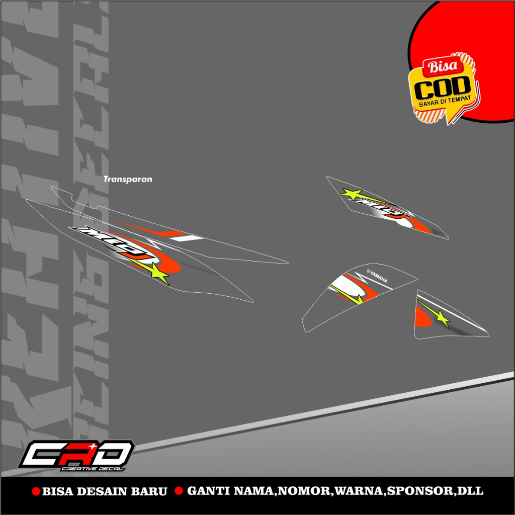 Jual MIO J STIKER STRIPING MOTOR KEREN LIS VARIASI MIO GT STIKER MOTOR ...