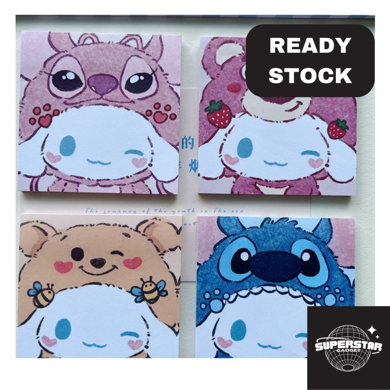 Jual Icupplier sticky notes memo lucu 50 Lembar 20 Lembar/ Index notes ...