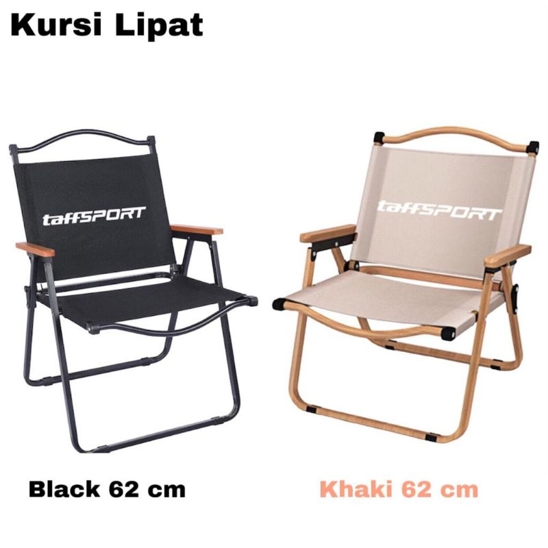 Jual Taffsport Kursi Lipat Camping Piknik Portable Foldable Oxford 600D 62 cm YH6 - Kursi Lipat ...