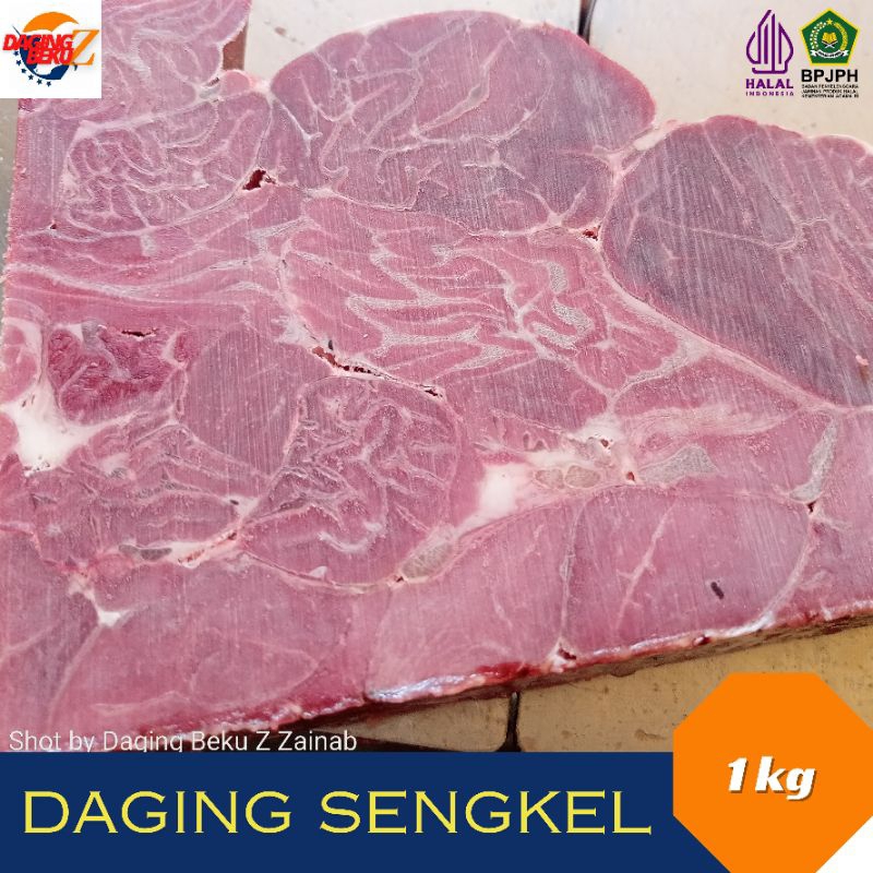 Jual DAGING SENGKEL SAPI FROZEN HALAL 1Kg, /shank beef frozen halal ...