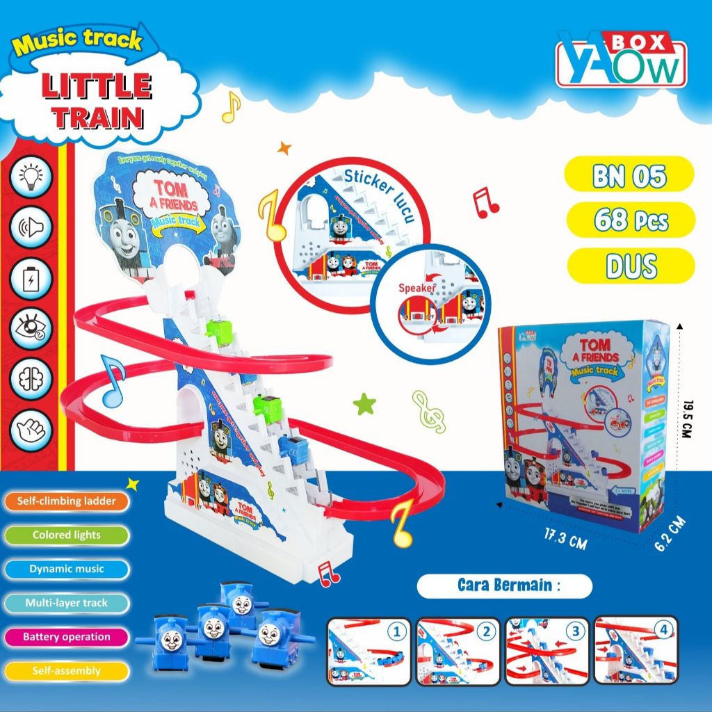 Jual Mainan Track Tangga Bebek Slide Bebek Seluncur Jalan Ditangga ...