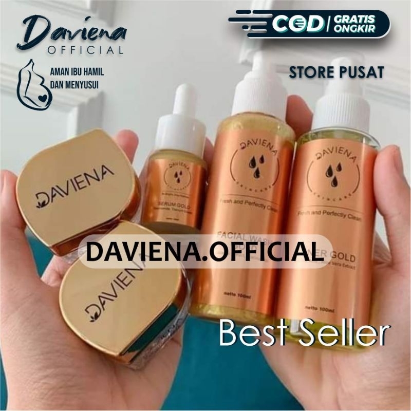 Jual PAKET GOLD SERIES | OFFICIAL STORE | DAVIENA | DEVINA SKINCARE ...