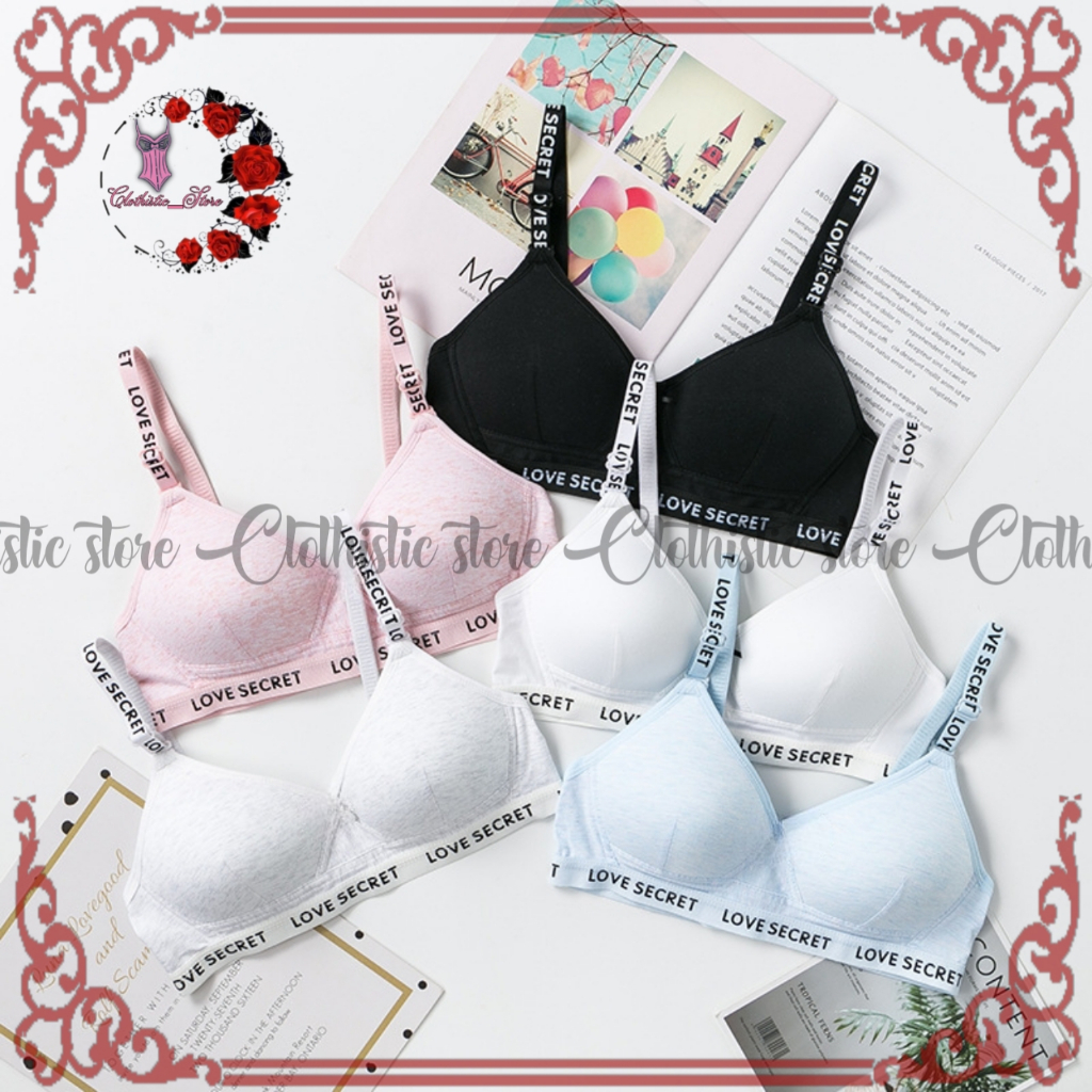 Jual (COD) BAYAR DITEMPAT PROMO 6 PCS Bra bh / Cf Bra BH Sport meymey ...