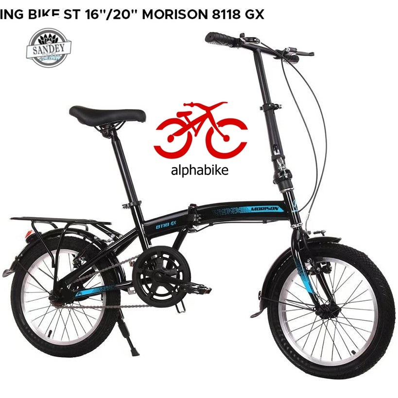 Jual SEPEDA GUNUNG MTB 20 MORISON FOLDING BIKE 8118 GX 1SP | Shopee ...
