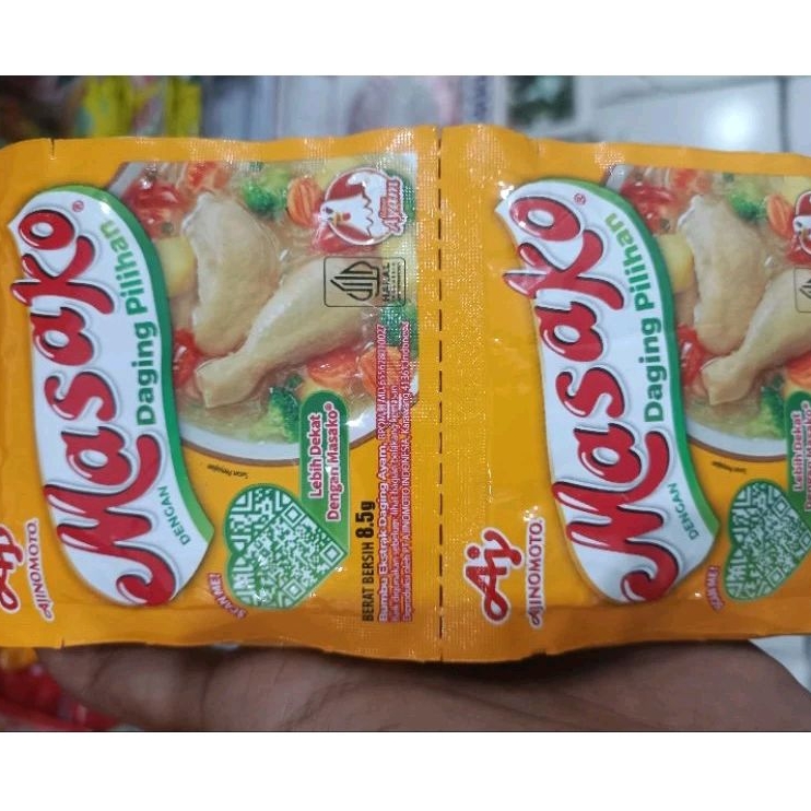 Jual masako sapi dan ayam 1 renteng isi 12 sachet | Shopee Indonesia