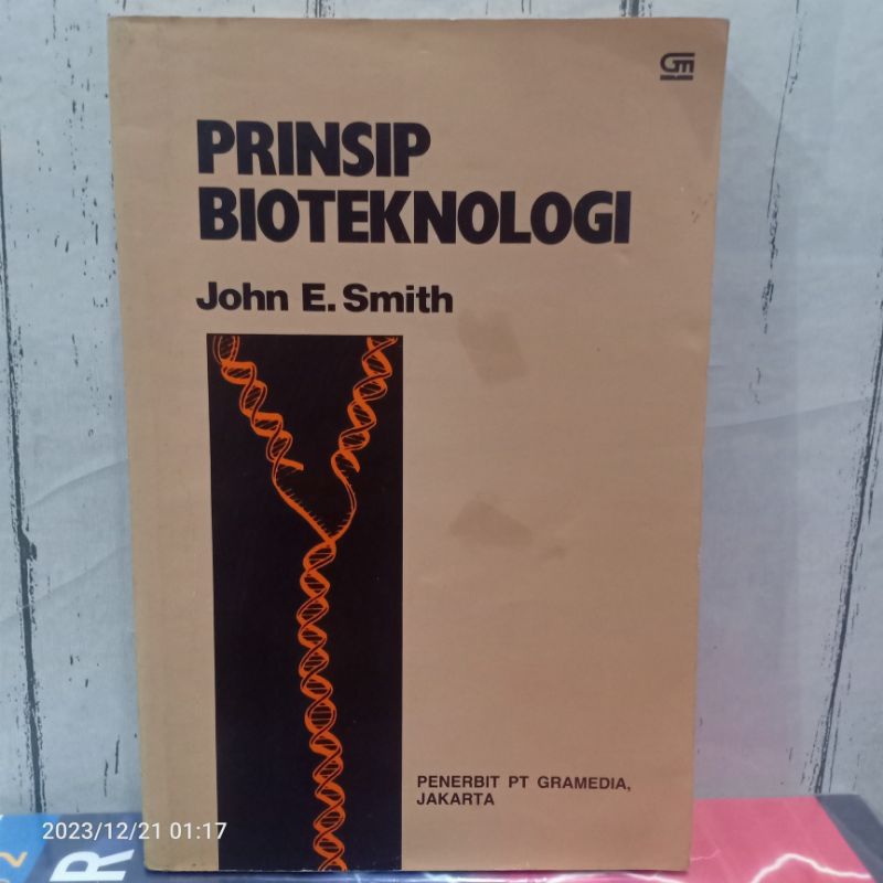 Jual ORIGINAL ANTIK BUKU PRINSIP BIOTEKNOLOGI Karangan By John E Smith BEST SELLER - BUKU TEKNIK ...