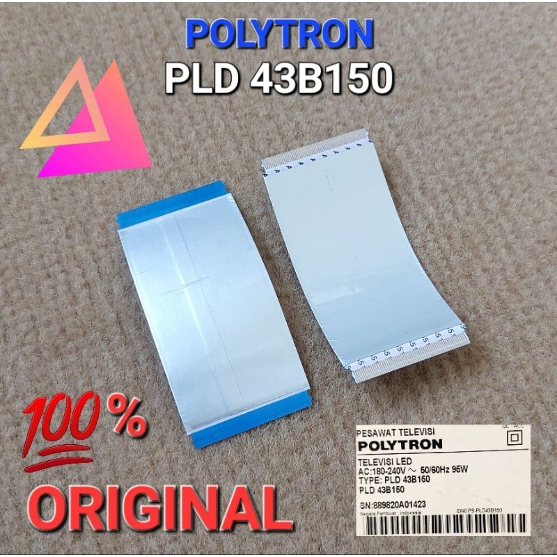Jual LVDS TCON TO PANEL POLYTRON PLD 43B150 ORIGINAL | Shopee Indonesia