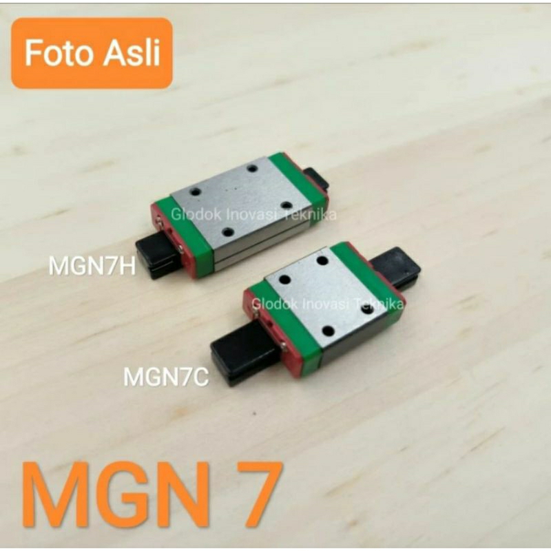 Jual Linear Guide Mini Bearing Sliding MGN 7 mm MGN7 MGN7H MGN7C 7mm ...