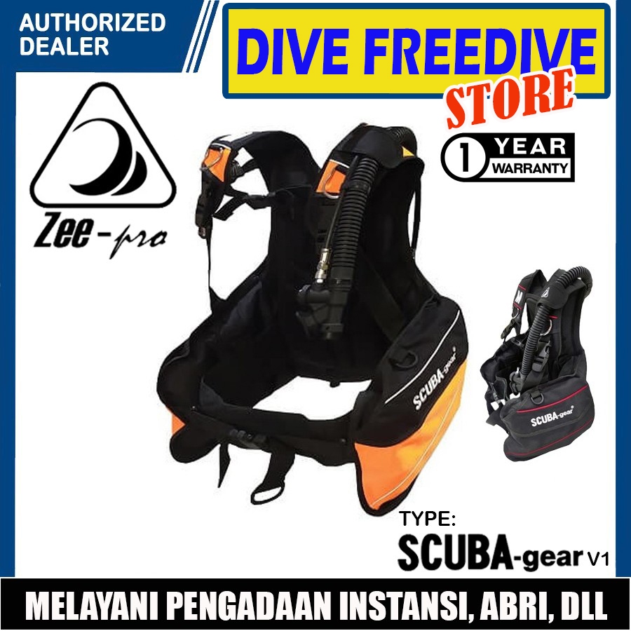 Jual BCD Zeepro Scubagear BC Jaket Rompi Basic Scuba Gear Jacket Bouyancy Scuba Diving Dive ...