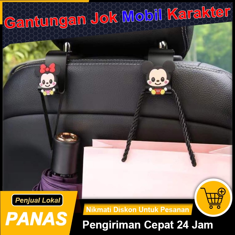 Jual Car Hook Hanger Mobil Karakter OSM JKT 5667 holder hp mobil car ...
