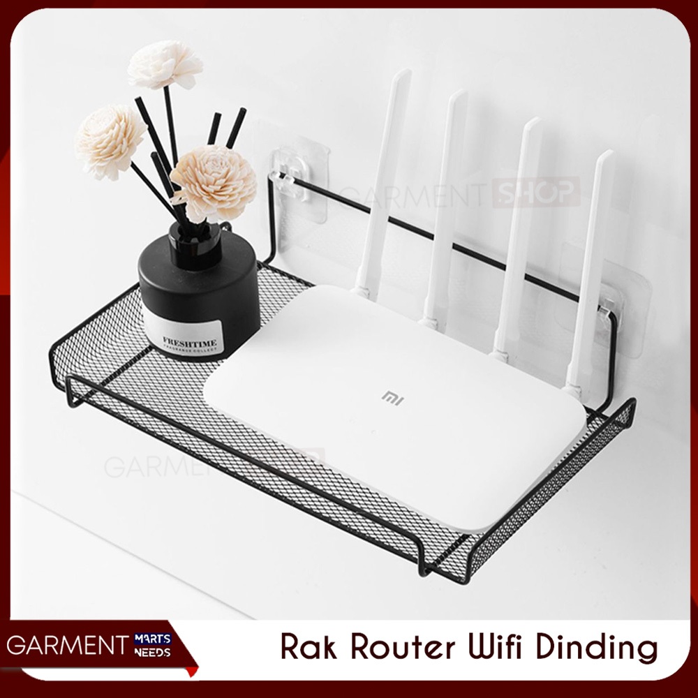 Jual Rak Wifi Dinding Bahan Besi Gantung Modem Tempat Router ...
