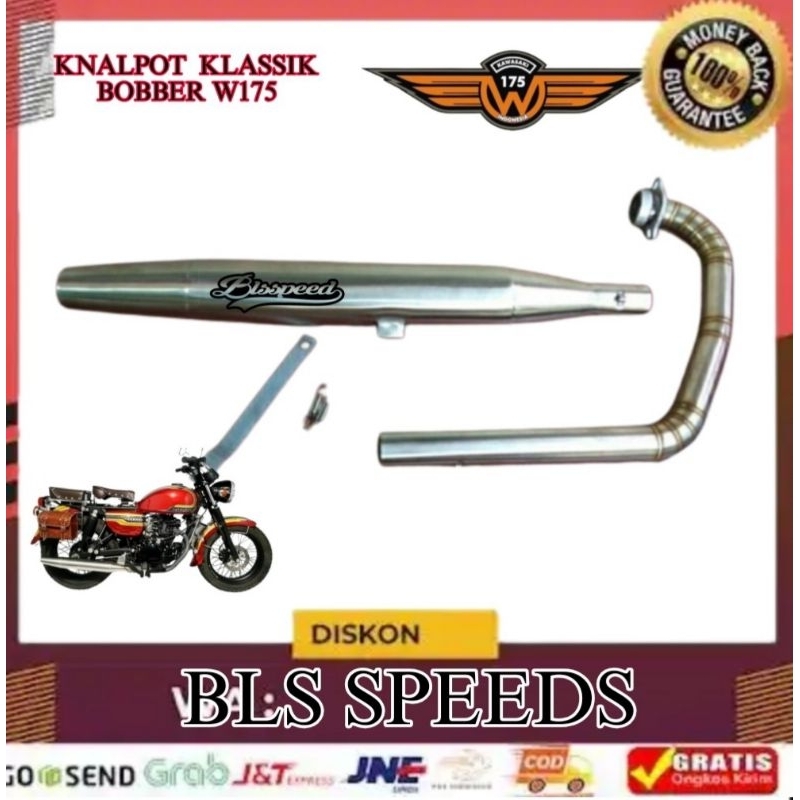 Jual KNALPOT RETRO KLASSIK BOBBER JAPSTYLE CUSTOM SCORPIO TIGER BYSON ...