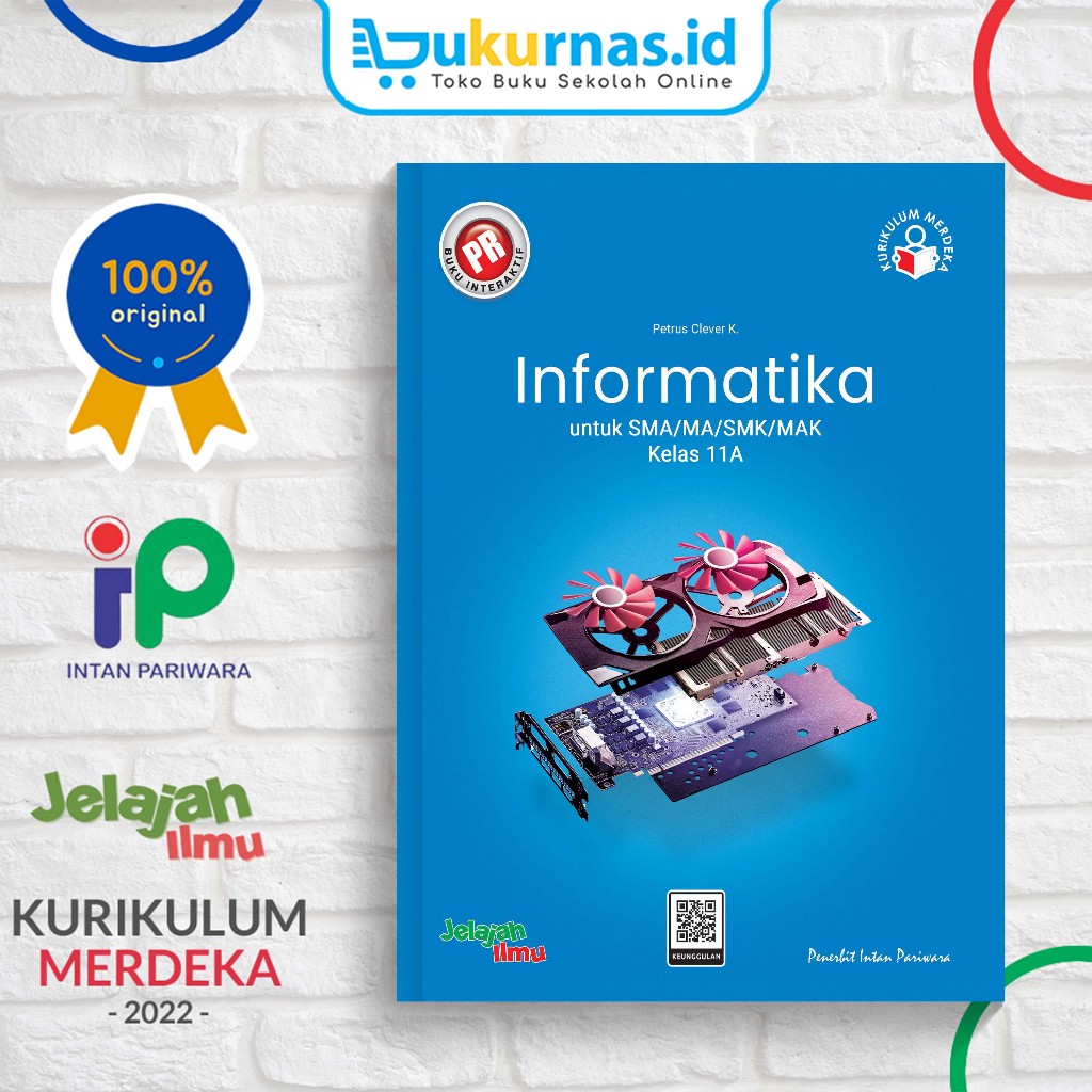 Jual Buku PR Interaktif Informatika 11A SMA/MA Kelas 11 Semester 1 - Kurikulum Merdeka - Intan ...
