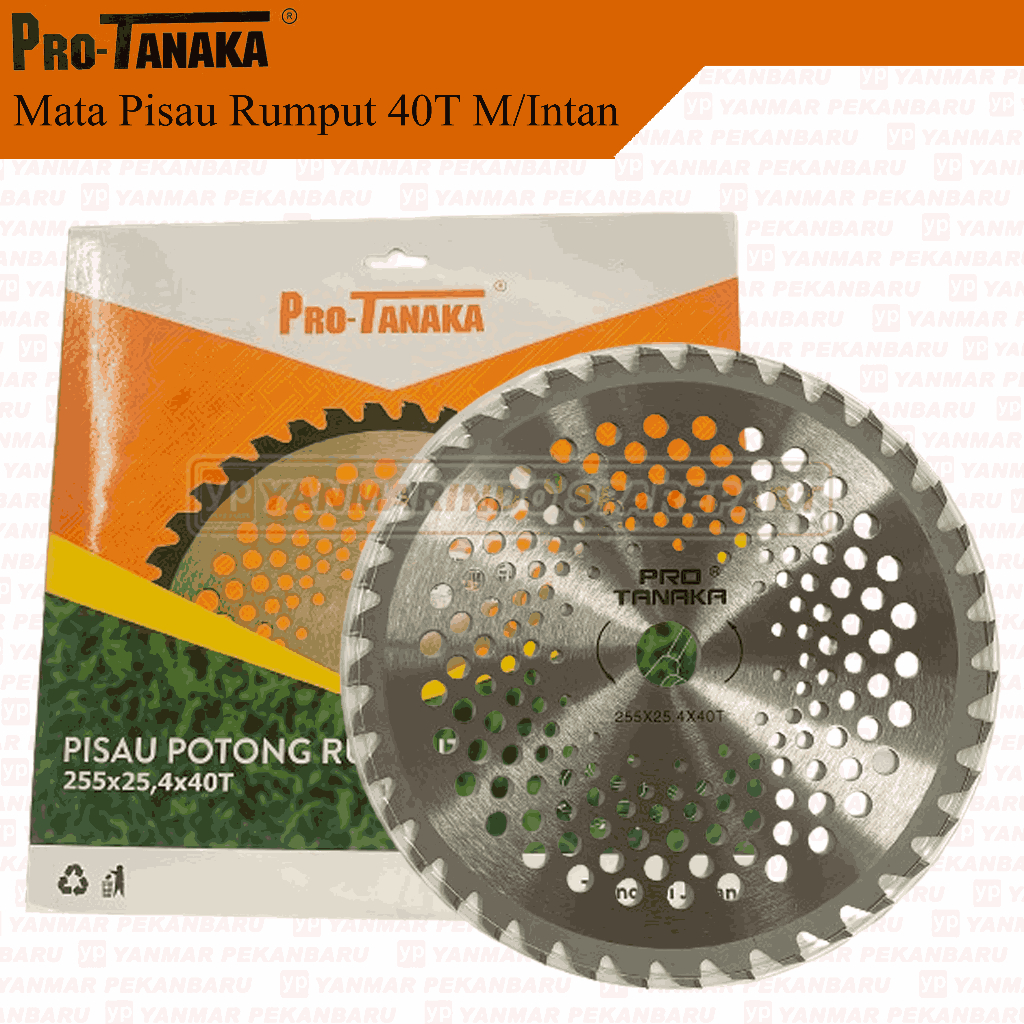 Jual Mata Pisau Gergaji Potong mesin rumput 40T Mata Intan Pro Tanaka ...