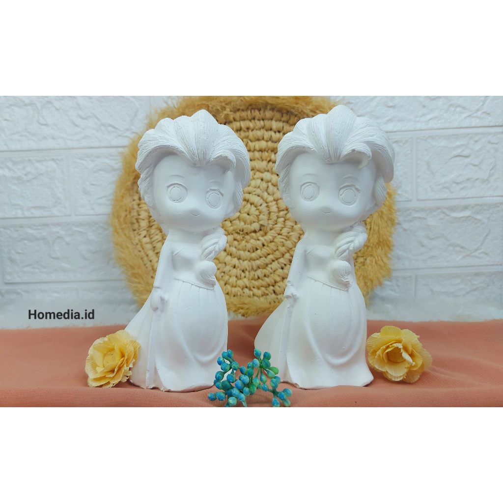 Jual Patung Lukis Celengan Gypsum 3D Patung Gypsum Mewarnai Mainan ...