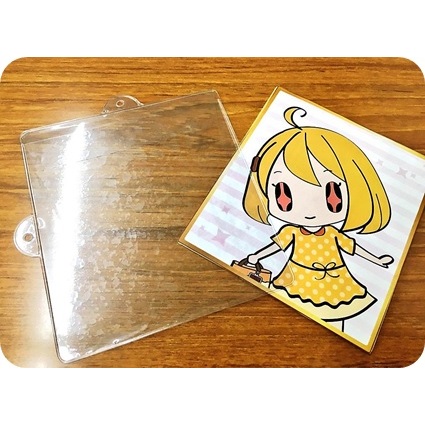 Jual Mini Shikishi Cover (Pelindung shikishi art board art paper ...