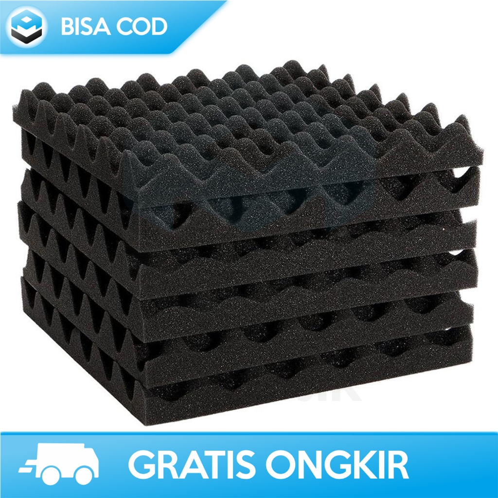 Jual BUSA TELUR PEREDAM SUARA RUANGAN KEDAP SUARA SOUNDPROOF FOAM ...