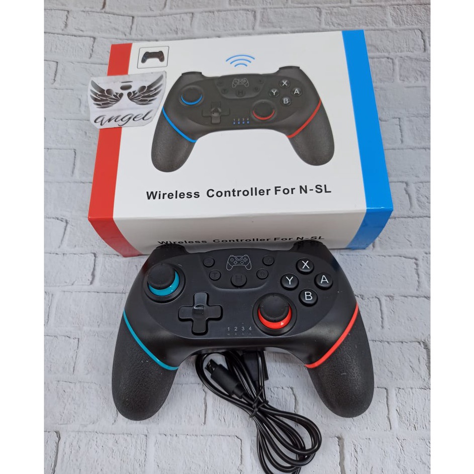 Jual RY STICK WIRELESS PRO CONTROLLER FOR NINTENDO SWITCH V1 V2 OLED PC ...