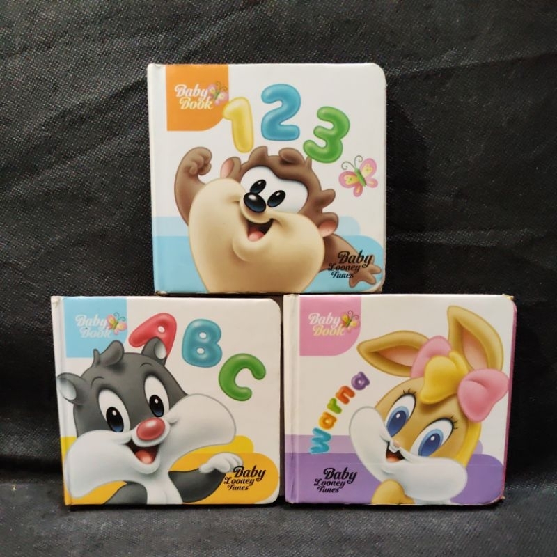 Jual Buku Baby Book ABC, 123, Warna, Baby Looney Tunes. | Shopee Indonesia