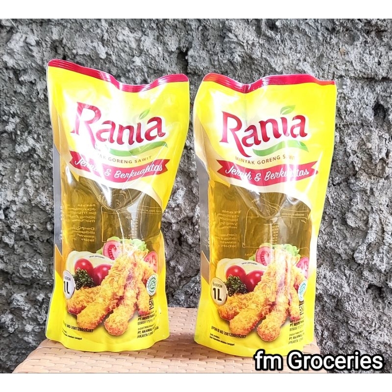 Jual Rania Minyak Goreng 1 Liter kwalitas premium | Shopee Indonesia