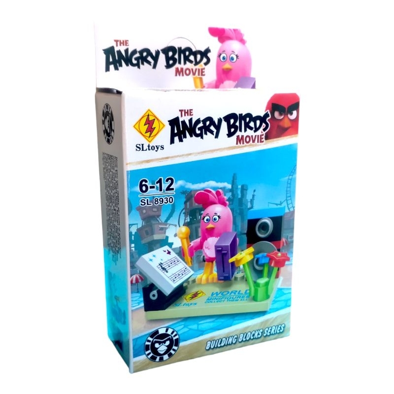 Jual Mainan Anak Bongkar Pasang DIY Angry Bird Block Brick | Shopee ...