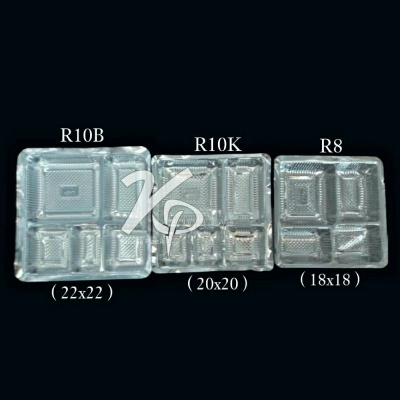 Jual Mika Dus Nasi R10b, R10K, R8 Sekat 4 & 5 ( 22, 20, 18 ) | Shopee ...